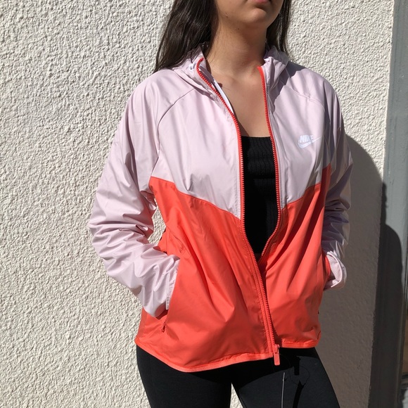 Nike | Jackets & Coats | Nike Sportswear Cheeky Peach Windrunner Jacket | Poshmark